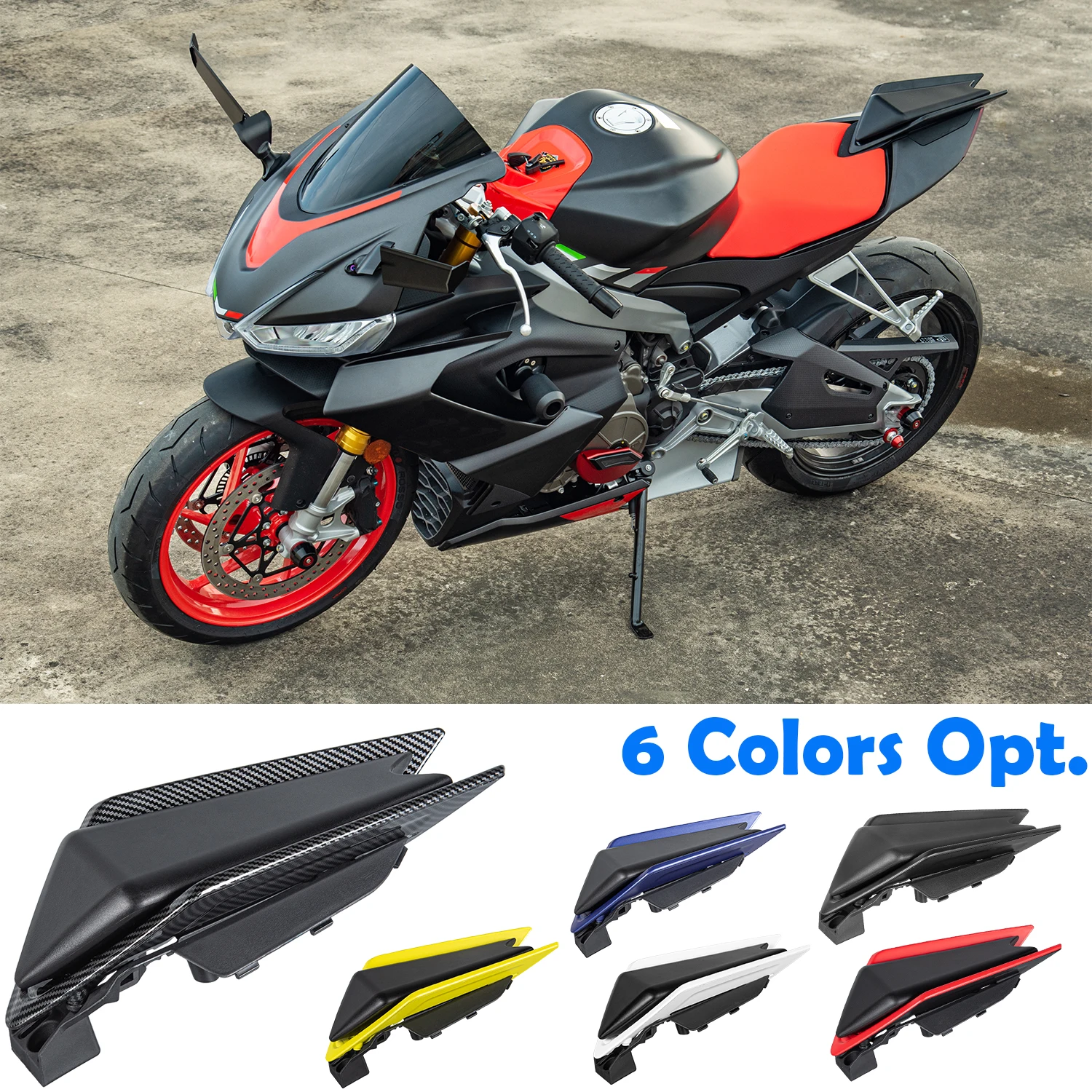 Motorcycle-Accessories-Rear-Solo-Seat-Cowl-Cover-Passenger-Hump-For ...