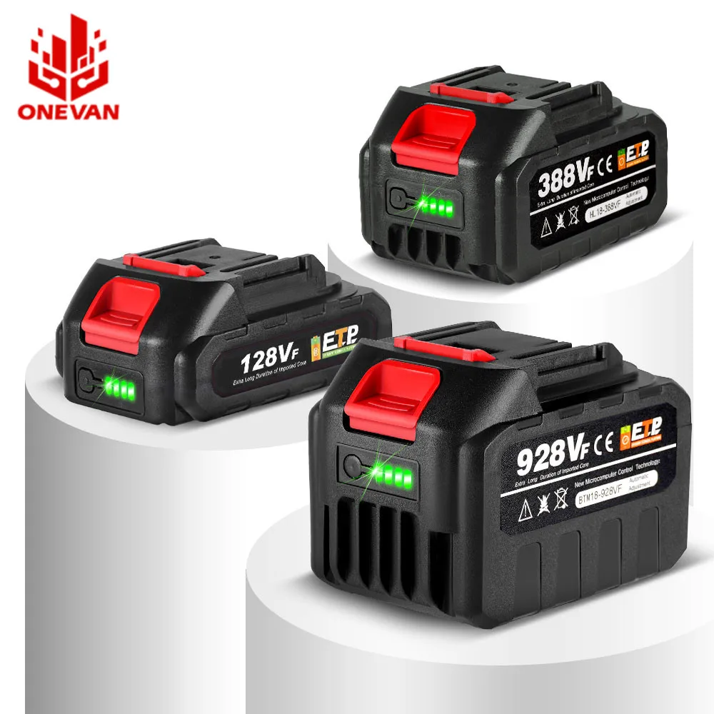 Batteria Li-lon 22500mah 15000mah 7500mah con caricabatterie 128VF ...