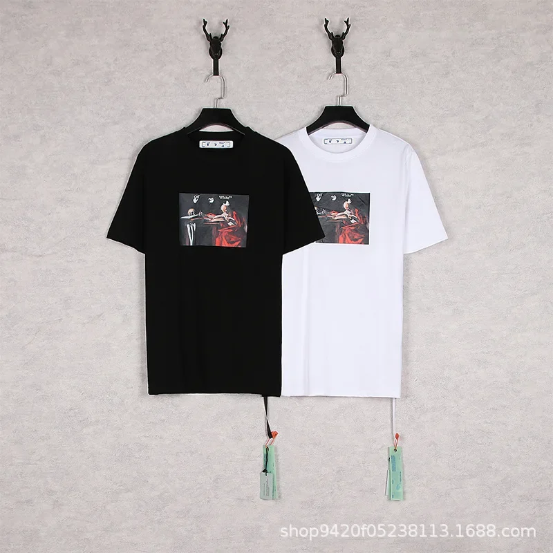 Off-White-Oversized-Short-Sleeve-T-shirt-Unisex-Summer-Printing-Series ...
