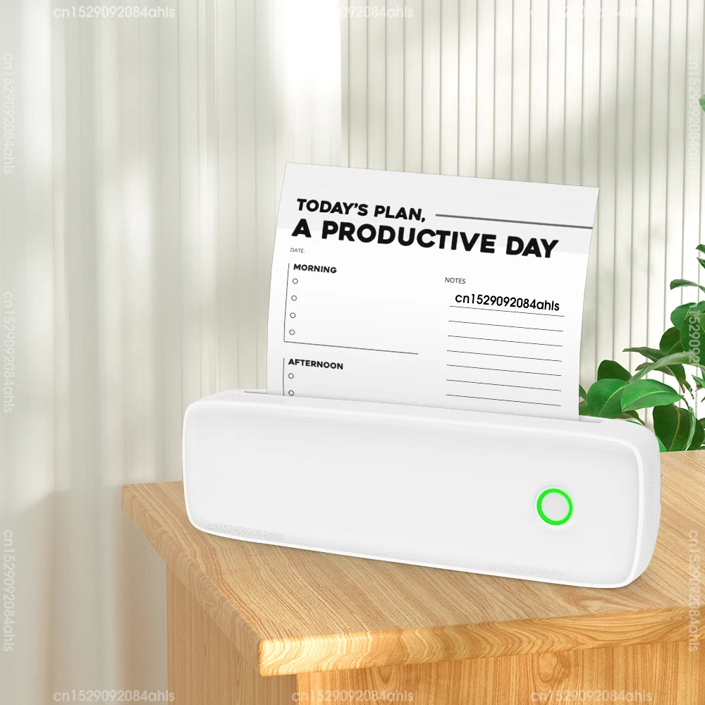 No-Ink-or-Toner-Thermal-Printer-Wireless-Bluetooth-Printer-Portable ...