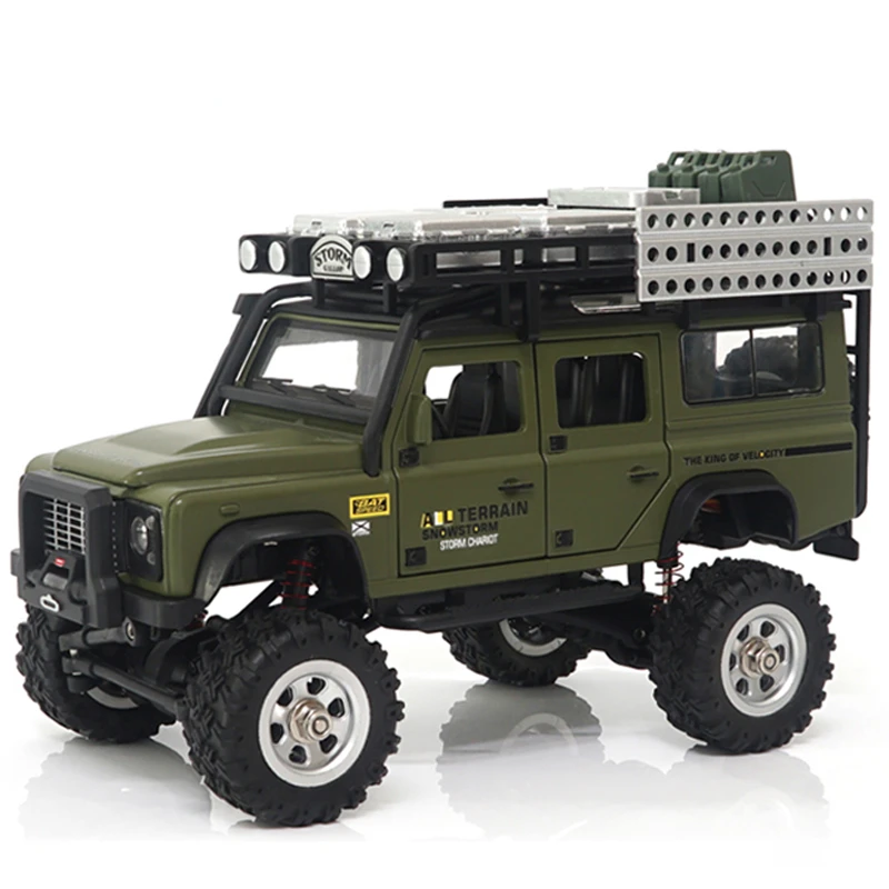 Alloy Remote Control Car 1/28 Full Scale Land Rover Defender D90 ...