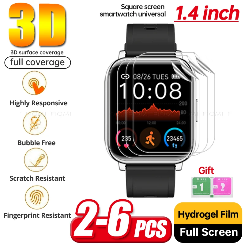 Smart-watch-screen-protective-film-1-4inch-protective-film-soft-film ...