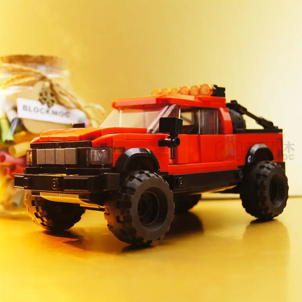 Toy MOC SUV Speed Champion City Car Racer Classic off-road Building ...