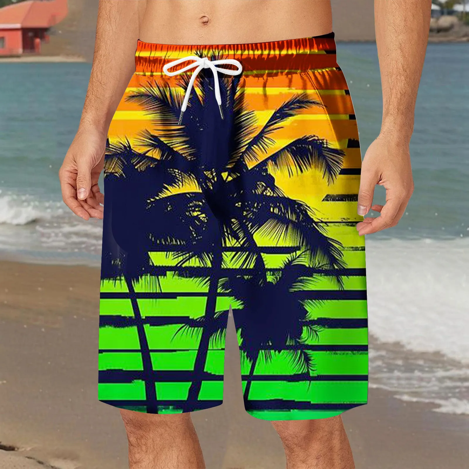 Push Up Men Swimming Trunks With Pad Swimming Shorts Man Slip Boxer