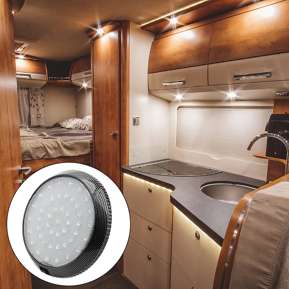 46LED-12V-Bulb-Reading-Lamp-Automobiles-Car-Dome-Roof-Ceiling-Interior ...