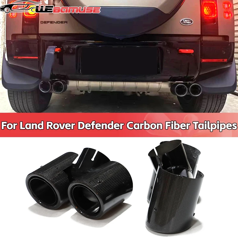 For-Land-Rover-Defender-90-110-130-2-0T-3-0T-Exhaust-Conversion-Quad ...