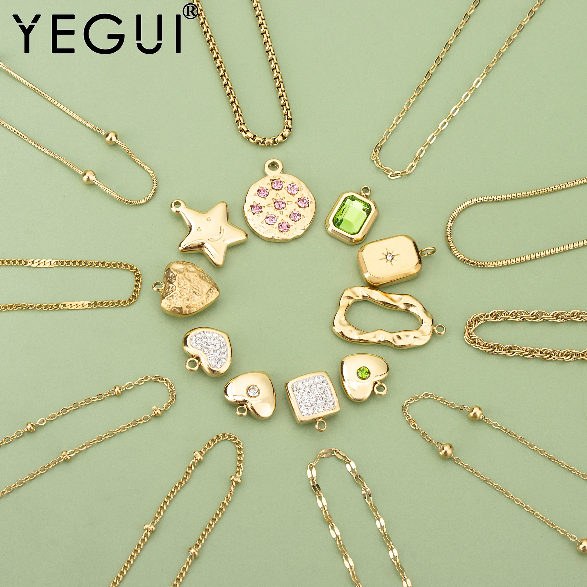 YEGUI-ME62-fashion-necklace-316L-stainless-steel-nickel-free-long ...
