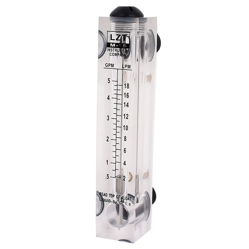 LZT-M-15-Water-Rotameter-Indicator-Counter-Water-Liquid-Flowmeter-Flow ...