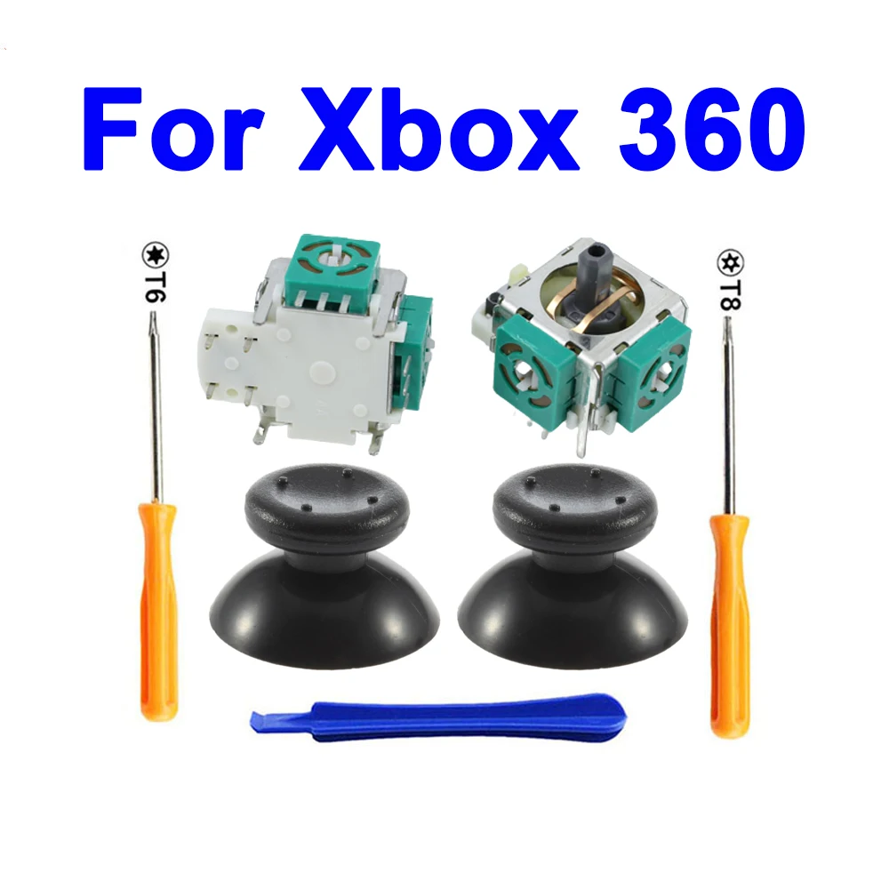 2 Sets 3D Analog Joystick Sensor Module Replacement Potentiometer For ...