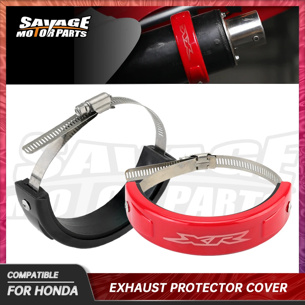 Silencer Exhaust Protector Cover For HONDA XR650L XR650R XR 600R 400R ...