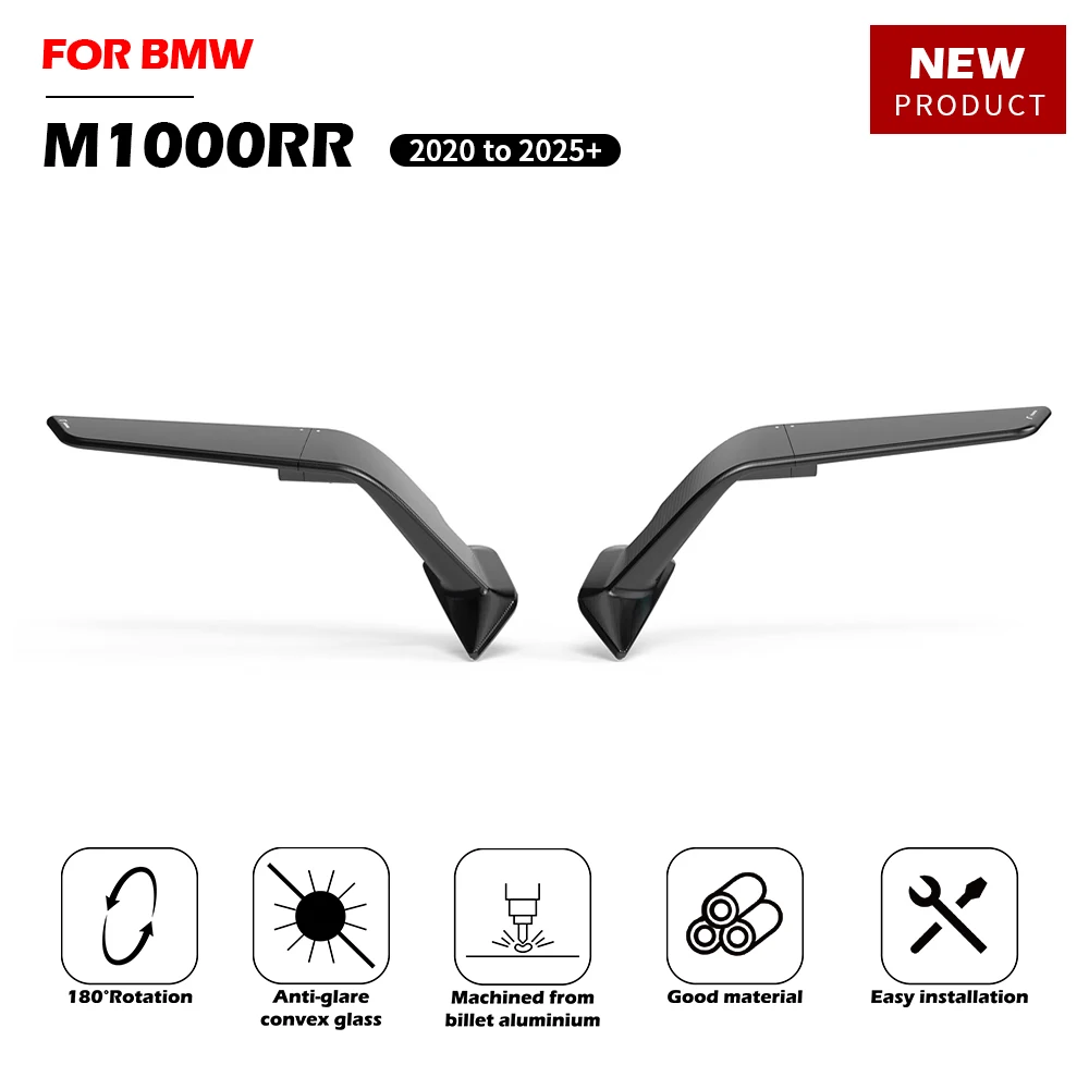 M1000RR 2020-2025 Motorcycle Mirrors Stealth Winglets Mirror For BMW To ...
