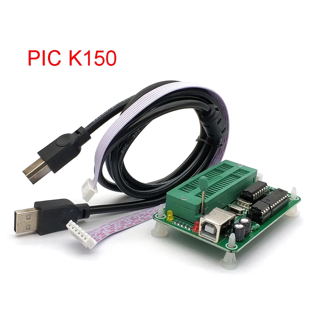 Pic K150 Icsp Programmer Usb Automatic Programming Develop Microcontroller +usb Icsp Cable ...