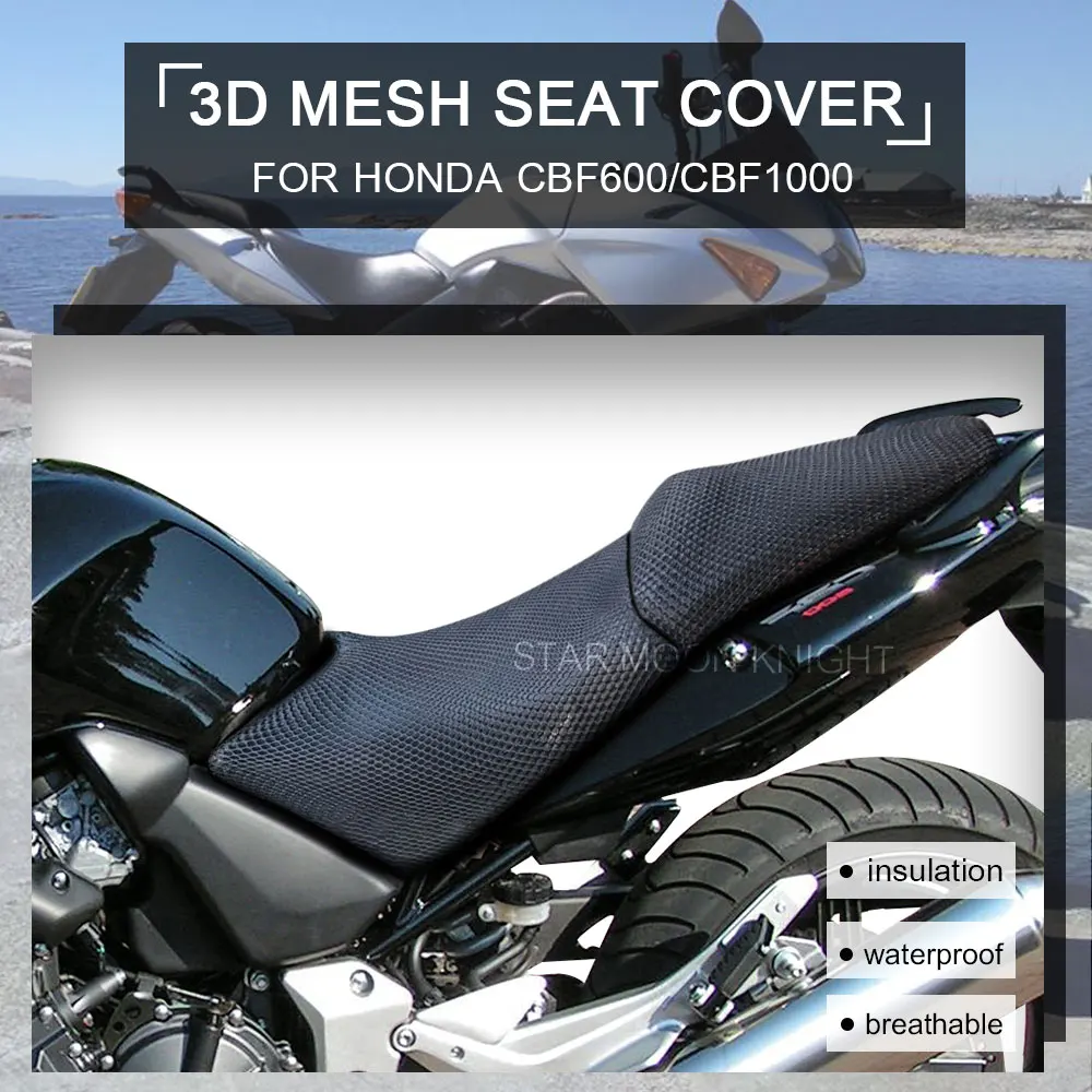 3D Mesh Breathable Seat Cover For Honda CBF600 CBF1000 CBF 600 S SA ...