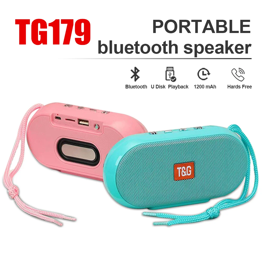 T-G-Portable-Bluetooth-Speaker-Wireless-TWS-Mini-Bass-Column-Boombox-FM ...