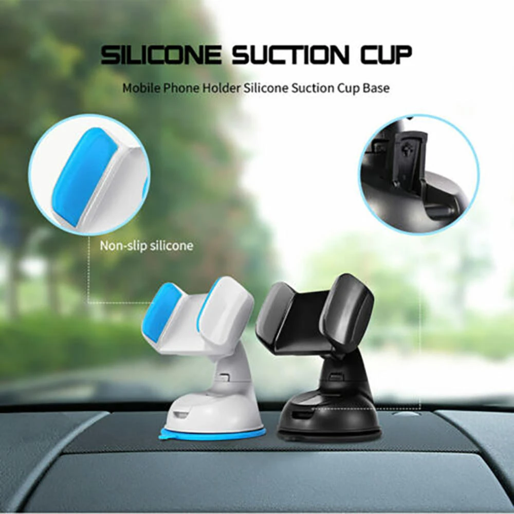 Car Mobile Phone Holder 360 Universal Dashboard Suction Home Mount ...