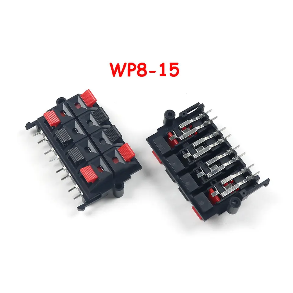 Speaker Wire Clips Toyvian 8pcs Speaker Wire Terminal Connector Round ...