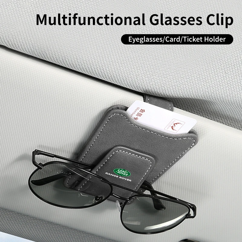 Car-Visor-Glasses-Storage-Clip-Multi-Use-Sunglasses-Card-Organizer-Bag ...