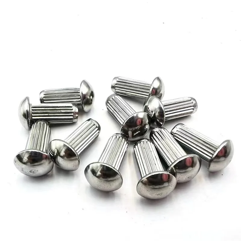 10-50pcs-M2-M2-5-M3-M4-M5-304-Stainless-Steel-Button-Round-Head-Knurled ...