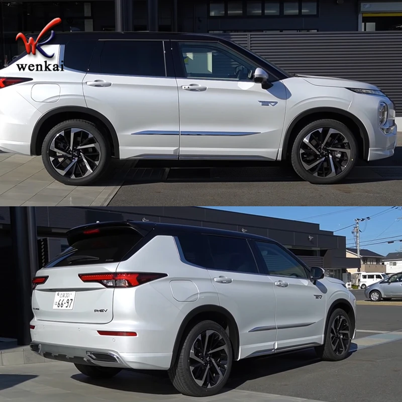 For Mitsubishi Outlander 2022 2023 Abs Body Side Moulding Door Cover ...