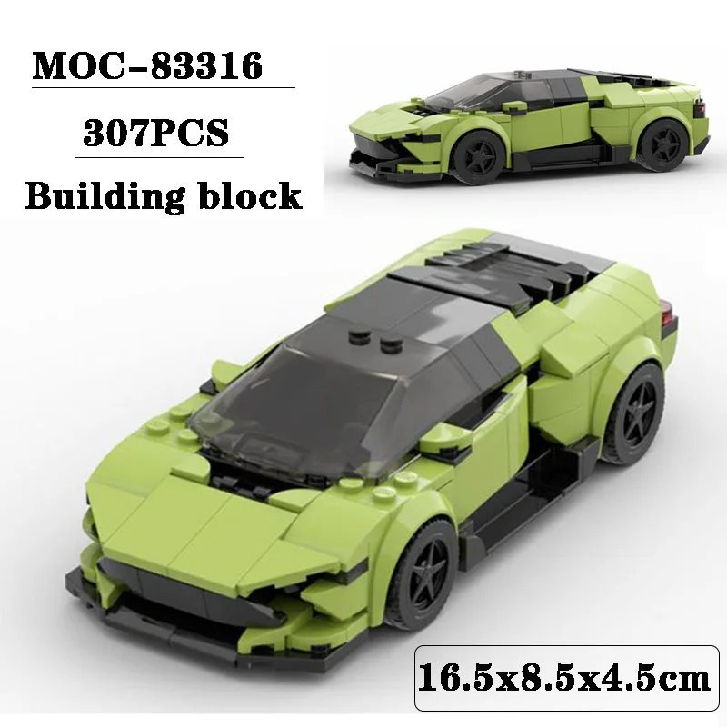 MOC-83316-compatible-sports-car-8-compartment-racing-car-splicing-model ...