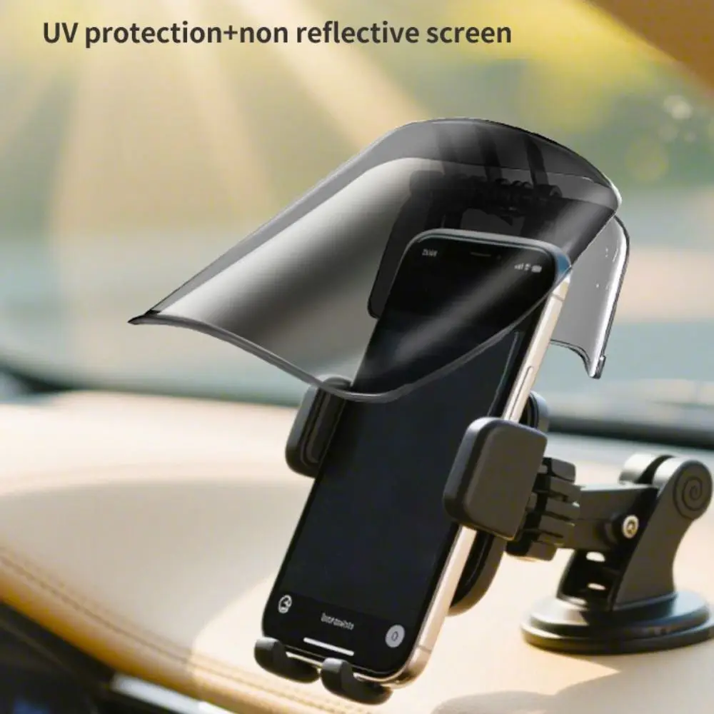 Sun Hat Style Phone Mount Sun Shade Universal Fit Adjustable Phone ...