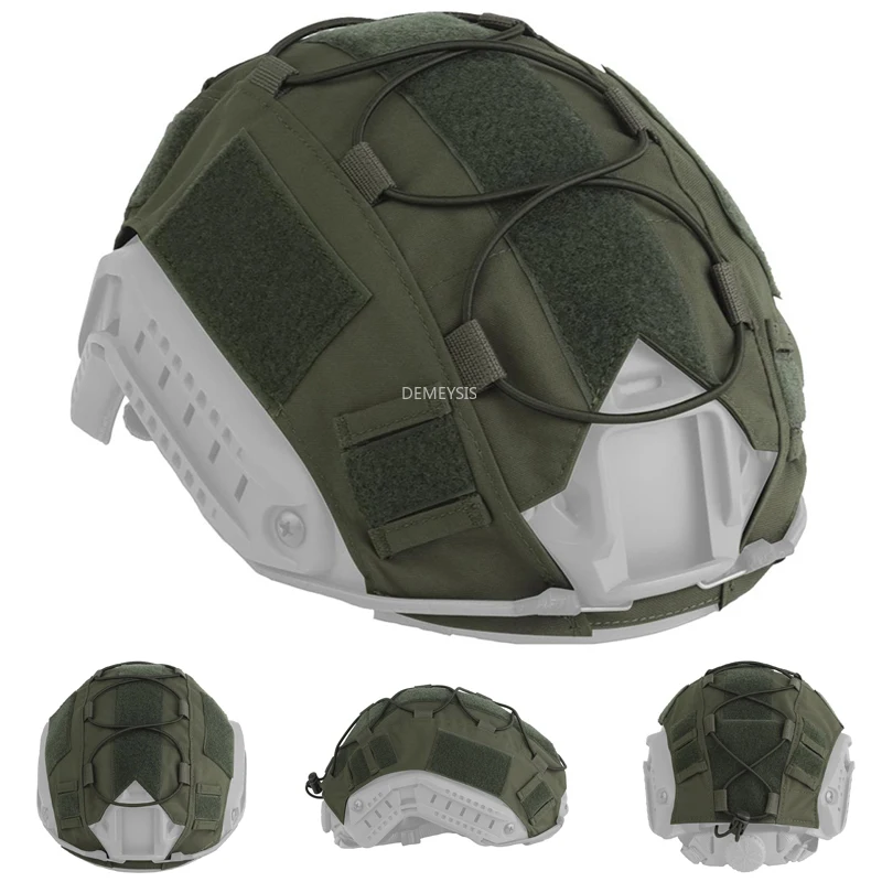 Military-Airsoft-Helmet-Cover-Camouflage-Tactical-FAST-Helmet-Cloth ...