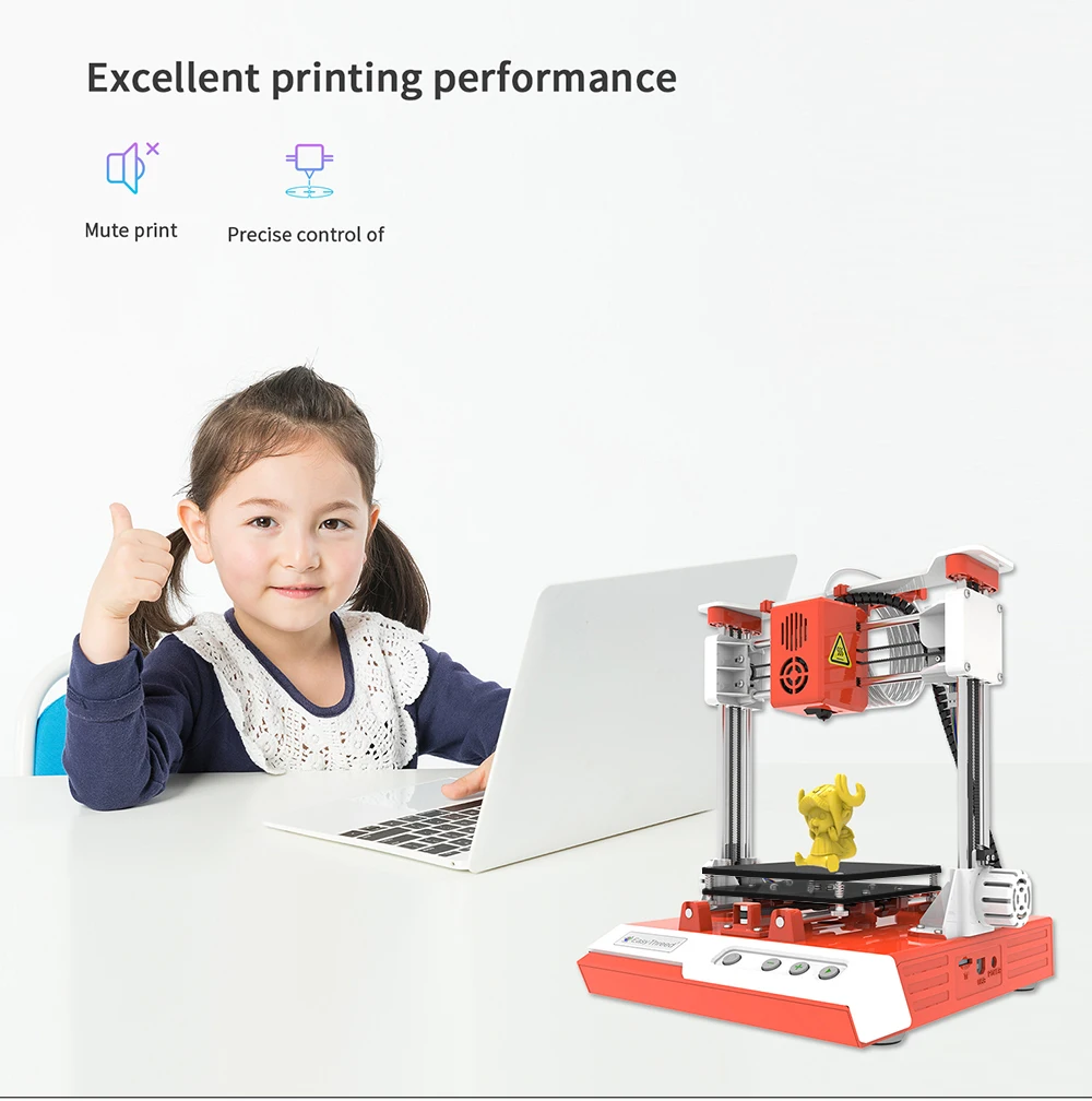 TISHRIC 3D Printer K1 One Key Printing Household Education Children 3D ...
