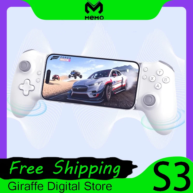 NEW-MEMO-S3-Gaming-Gamepad-Dual-Hall-Configuration-Long-Life-Bluetooth ...