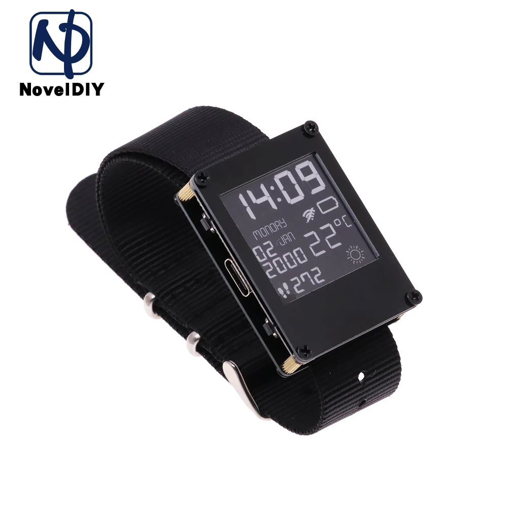 ESP32 스마트 워치, ESP32 E-Watch, Wi-Fi, 블루투스 프로그래밍 가능, 전자 종이 시계, 오픈 소스 하드웨어 ...