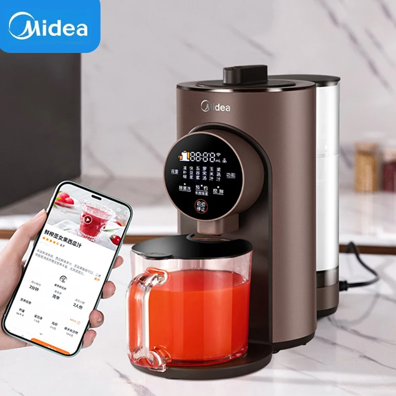 Midea-Smart-Soymilk-Machine-750ML-High-End-Food-Blender-Mobile-Phone ...