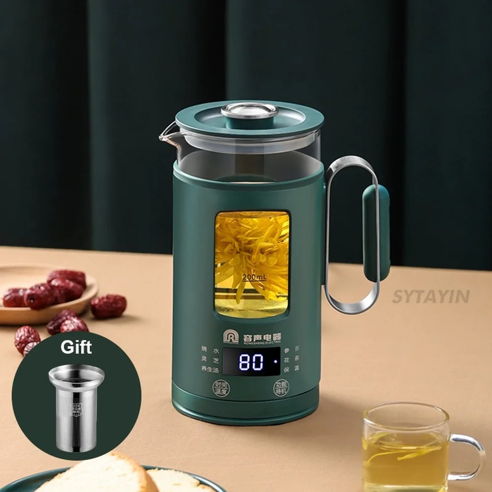 Multifunction-Electric-Kettle-Heat-resistant-Glass-Tea-Pot-Health ...