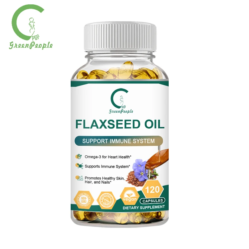 GPGP-GreenPeople-Natural-Flaxseed-Oil-Fatty-acid-Omega3-Low-cholesterol ...