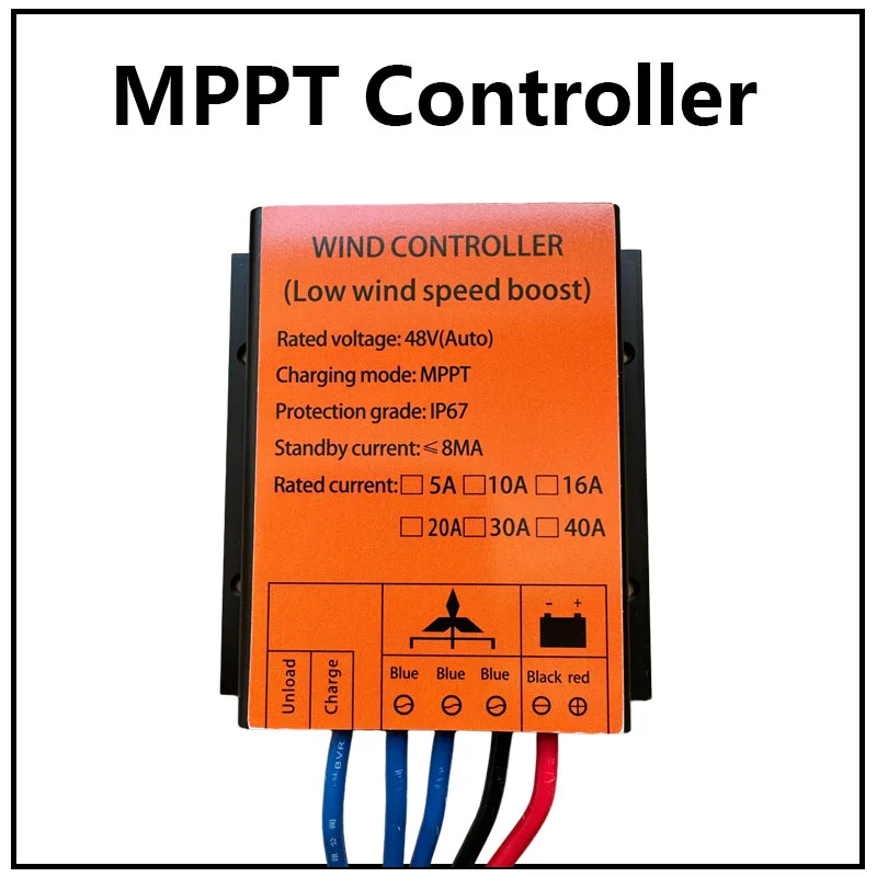 12V-24V-48V-Wind-Turbine-Controller-1000W-5000W-Step-Up-Type-MPPT-PWM ...