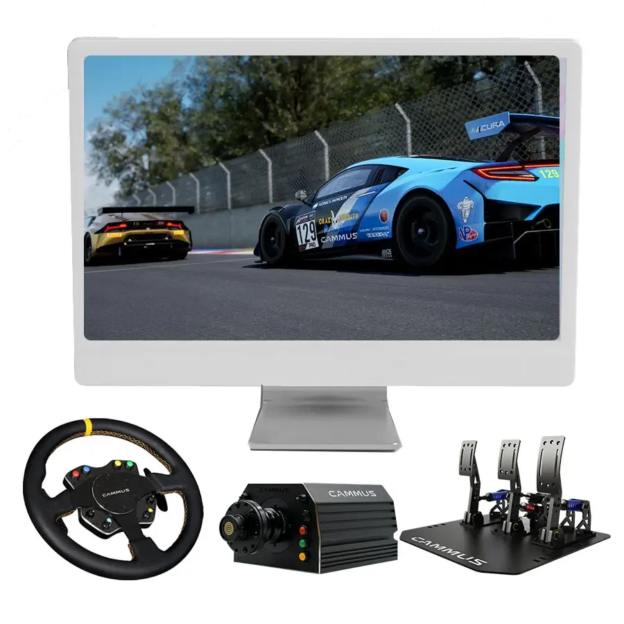 Simulator-Accessories-Seat-Pedals-Shifter-Simulated-Steering-Race-Play ...