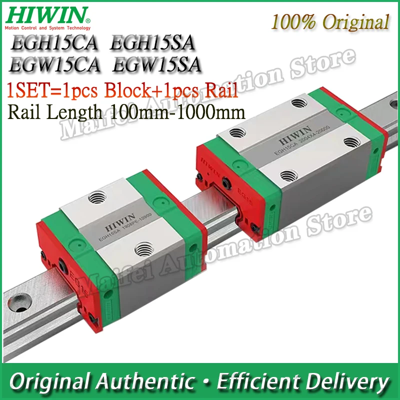 Taiwan-HIWIN-Linear-Guide-Rail-EGH15-EGH15CA-EGH15SA-EGW15CA-EGW15SA ...
