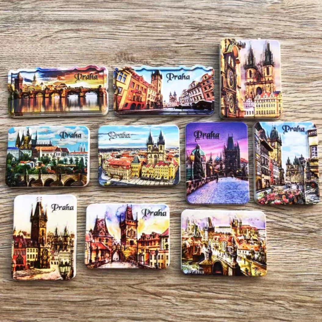 Europe Czech Republic Praha Fridge Magnet Tourist Souvenirs ...