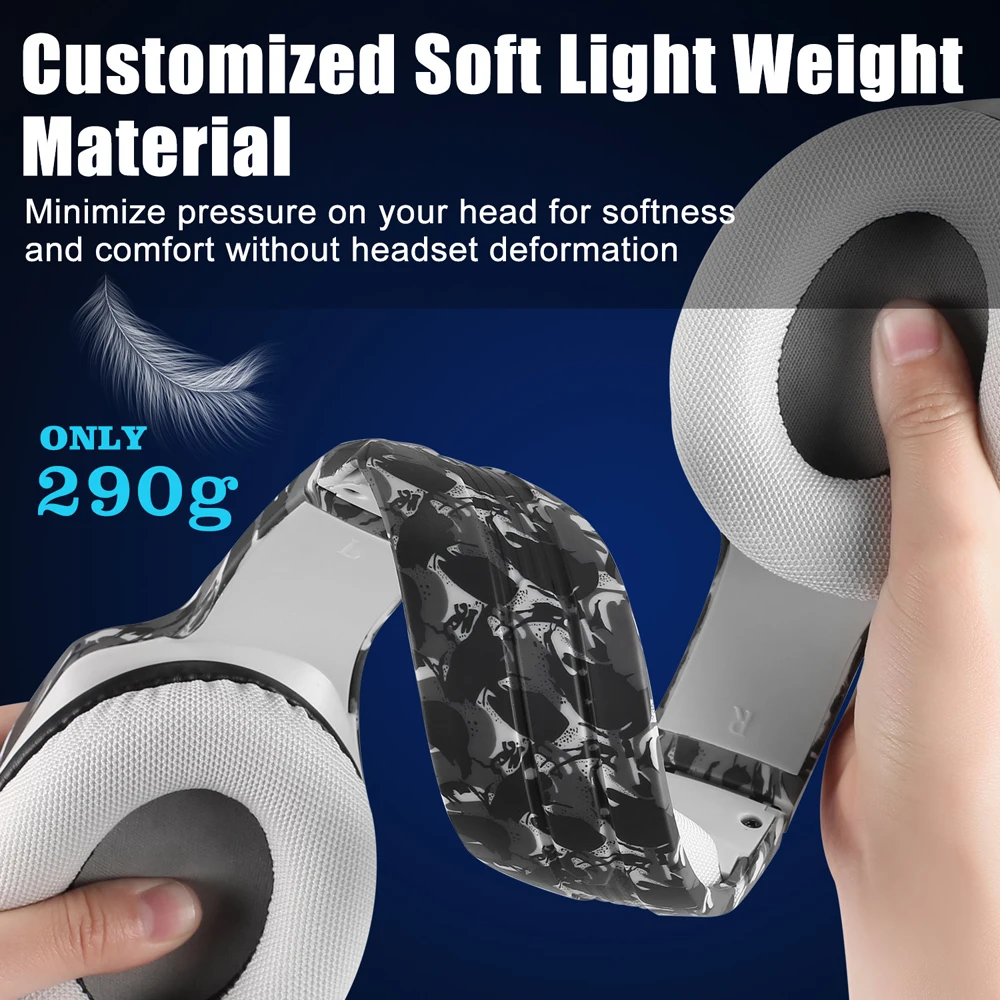 Casque de jeu filaire - C - E95070245 - Microphone intégré - Écouteurs ...