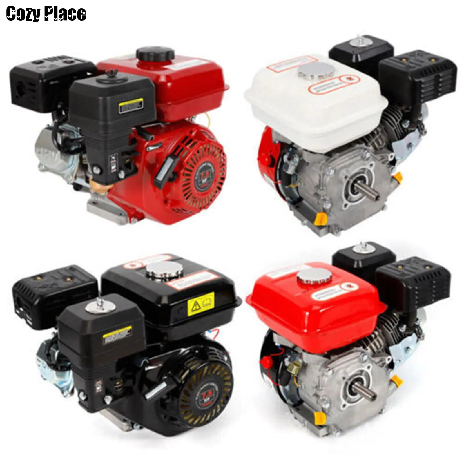 4000W-5100W-4-Stroke-Engine-Petrol-Motor-Gasoline-Engine-1-Cylinder-Air ...