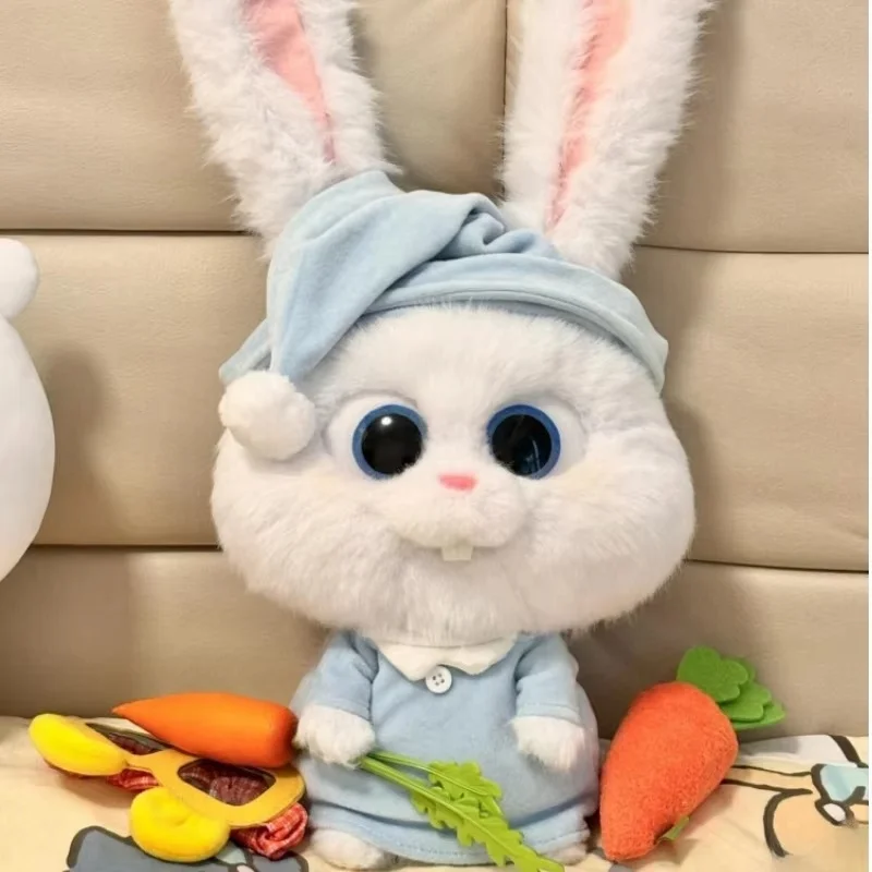 Rabbit-Boss-Life-Character-Snowball-Plush-Toy-Little-White-Doll-Sleep ...