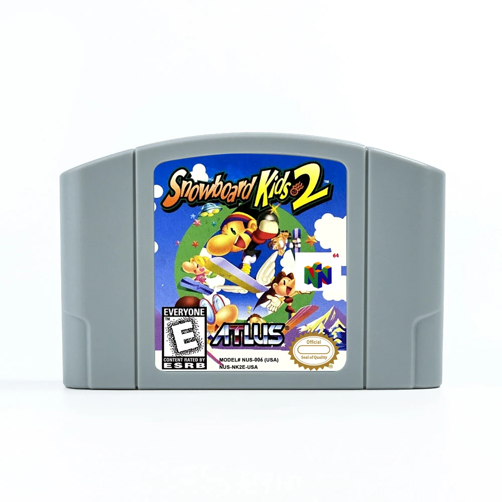 Snowboard-Kids-2-N64-Cartridge-USA-EUR-Game-Card-For-64bit-Game ...