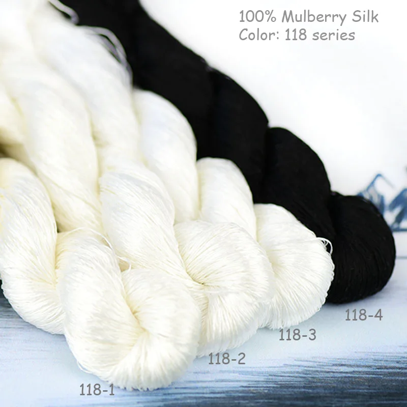 Quality-100-Mulberry-Silk-Embroidery-Thread-Floss-Yarn-Nm-16-2-Chinese ...