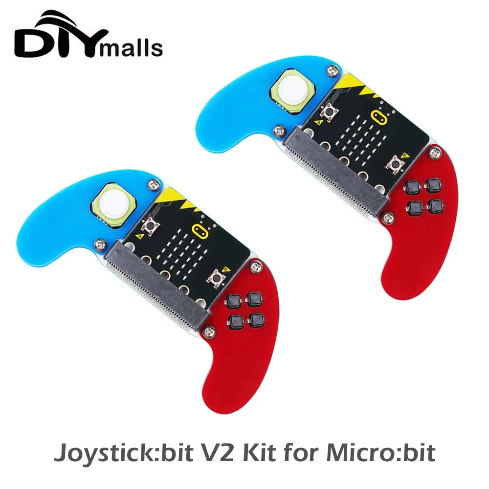 2PCS Joystick:bit V2 for BBC Microbit Micro:bit Board Wireless Remote Control programming ...