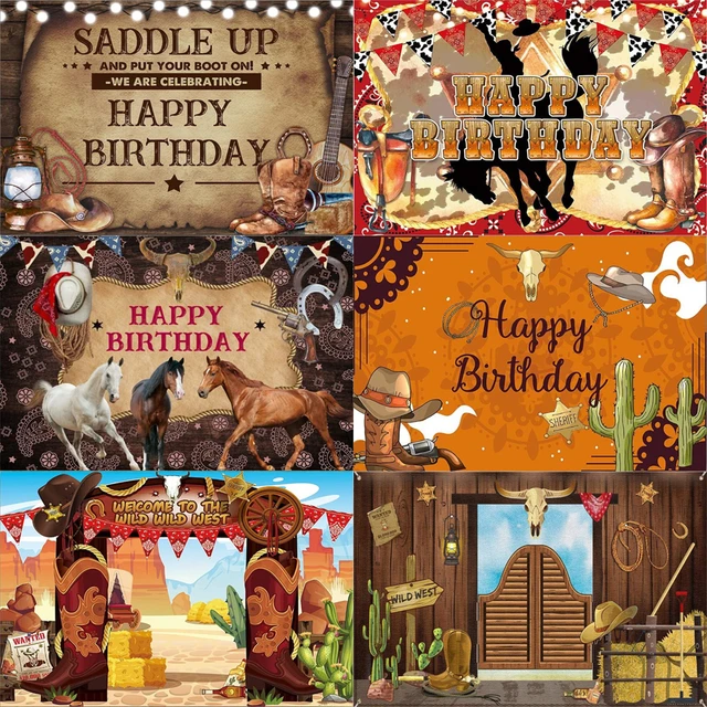 Western Backdrop Poster