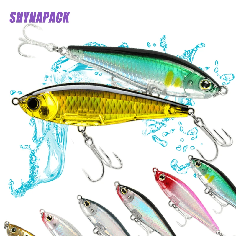 Sinking Gravity Pencil Heavy Stick Fishing Lure 70MM 7.8G Saltwater ...