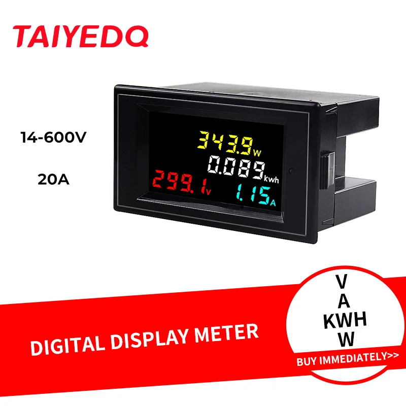 DC-4In1-Multi-Function-Panel-Meters-Digital-Voltmeter-D69-3062-14-600V ...
