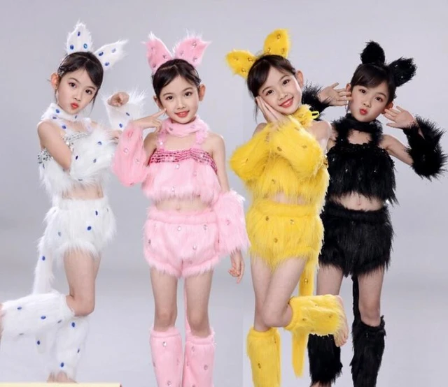 Girls In Cat Outfits