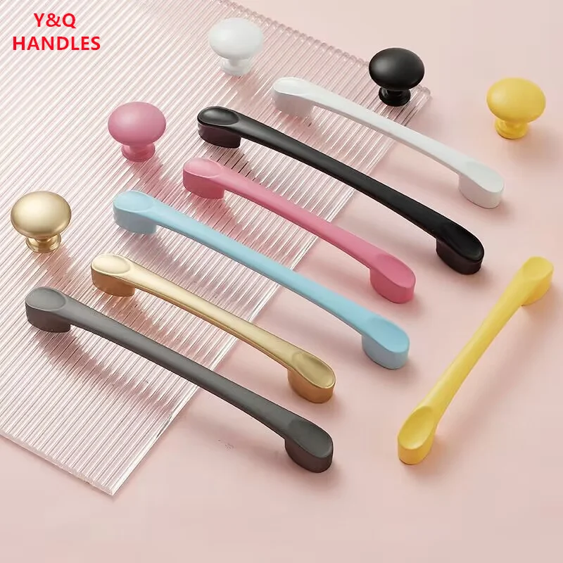Handles Drawer Cabinet Furniture Kitchen Handles for Cabinet Knob Door ...