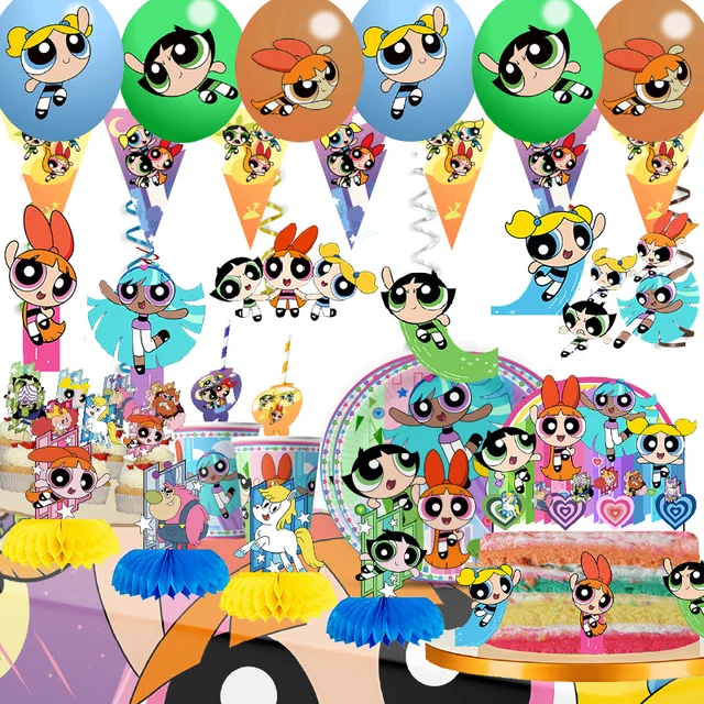 Powerpuff Girls Plates