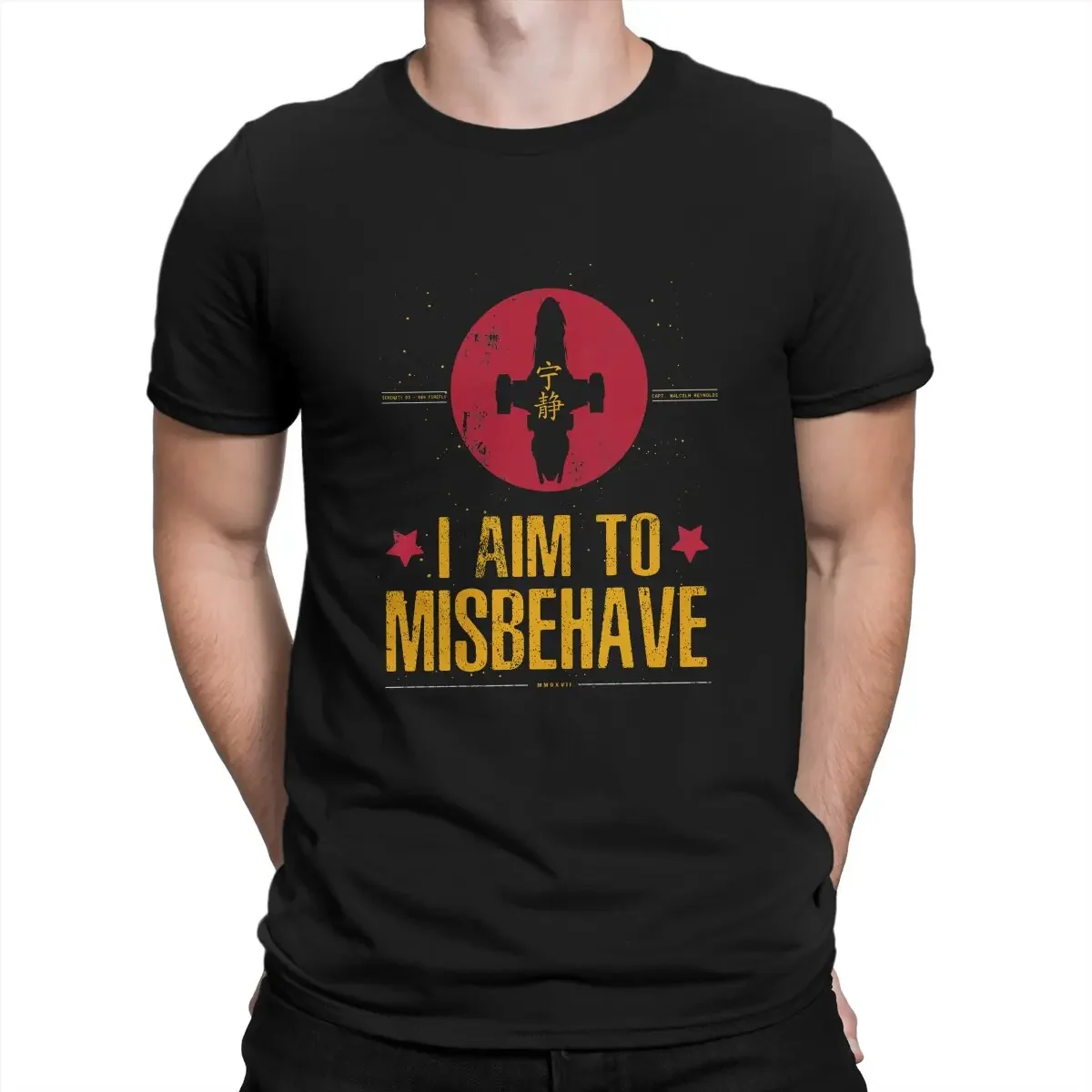 I-Aim-To-Misbehave-Classic-TShirt-For-Men-Firefly-Serenity-TV-Clothing ...