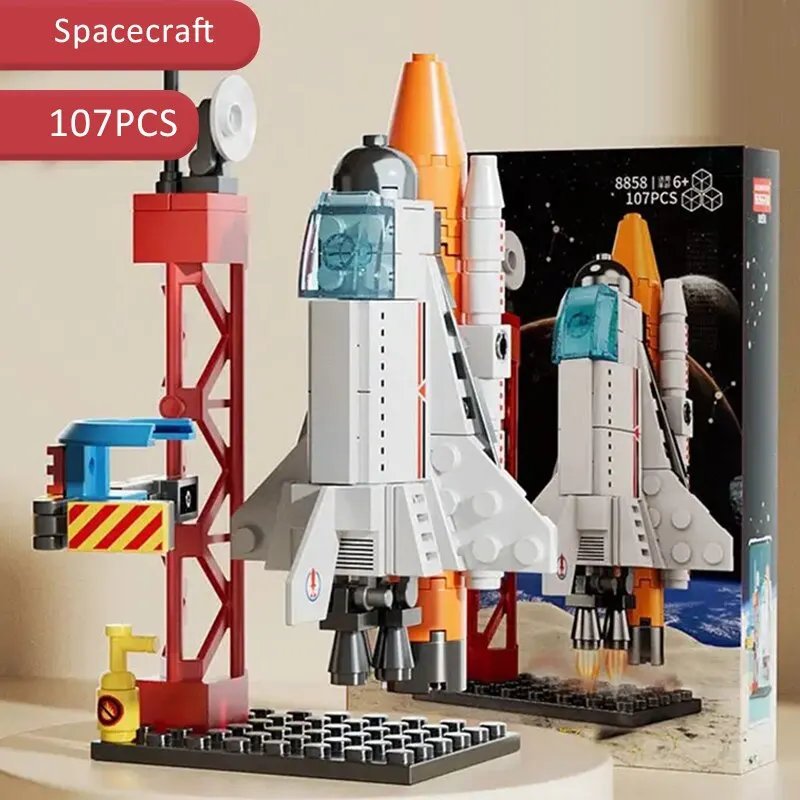 Space Shuttle Model Rocket Launch